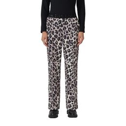 s.Oliver BLACK LABEL Damen s.Oliver BLACK LABEL Stoffhose mit elastischem Bund schwarz 46, N-Gr