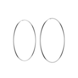 Firetti Damen Paar Creolen &raquo;Schmuck Geschenk Silber 925 2,0 mm breit&laquo; Made in Germany silber 60, Silber 925 (Sterlingsilber)