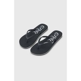 O`Neill O'neill Damen O'Neill Zehentrenner &raquo;PROFILE LOGO SANDALS&laquo; sportlicher Stil, mit Gummilaufsohle, f&uuml;r warme Tage schwarz-wei&szlig; 42