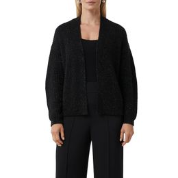 comma, Comma Damen Strickjacke mit Glitzerf&auml;den, ohne Verschluss 36