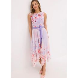 bonprix Damen bonprix Chiffonkleid &auml;rmelloses Design, ausgestellte Passform, leichtes Chiffonmaterial 38, N-Gr