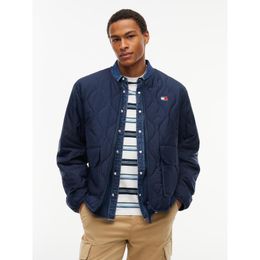 Tommy Jeans Herren Steppjacke &raquo;QUILTING CITY JACKET&laquo; ohne Kapuze Regular fit mit Klappentaschen blau M
