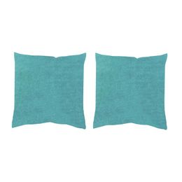 Home Wohnideen Dekokissen &raquo;ELMER&laquo; blau Polyester B/L: 40cm x 40cm, 2 Stk.