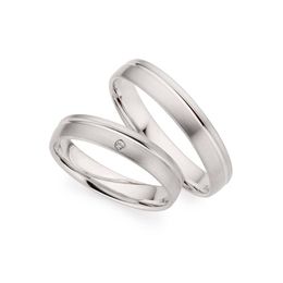 Phoenix Ph&ouml;nix Trauring &raquo;Schmuck Geschenk Silber 925 Trauring Ehering LIEBE versch. Varianten&laquo; Made in Germany - wahlweise mit oder ohne Brillant silber 54, 