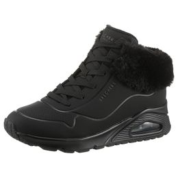 Skechers M&auml;dchen Winterboots &raquo;ESS - STREET GIRLS&laquo; , Schn&uuml;rstiefel mit Skech-Air -Zwischensohle mit Luftkissend&auml;mpfung schwarz 32