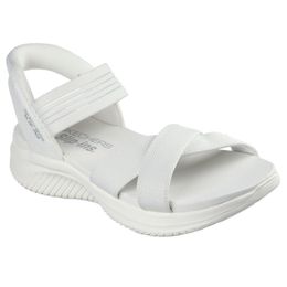 Skechers Damen Sandale &raquo;ULTRA FLEX 3.0-NEVER BETTER&laquo; Freizeitschuh, Sandale mit Slip-In Funktion wei&szlig; 38