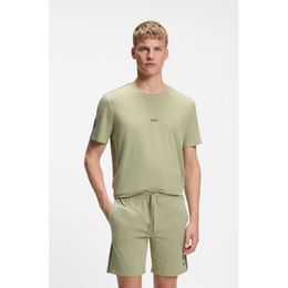BOSS Herren BOSS T-Shirt &raquo;Unique&laquo; aus elastischer Baumwolle mit Tape-Details, regular fit L
