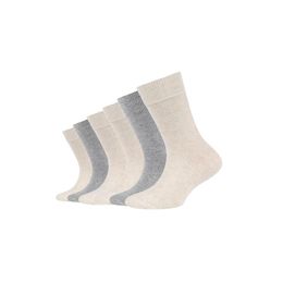 Camano Herren Socken &raquo;ca-soft&laquo; 6 Paar, mit Komfortbund und gepolsterten Zehen-/Fersenbereich beige 35-38