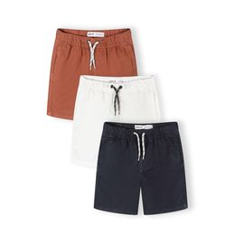MINOTI Pants boy size 98/104 marine blue / Auburn / Off white