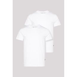 CAMP DAVID Herren CAMP DAVID T-Shirt 2 Stk. im 2er Pack mit Rundhals wei&szlig; XL