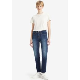 Levi's Levi's Damen R&ouml;hrenjeans &raquo;312 SHAPING SLIM&laquo; Schmale Shaping Slim Form blau 32, L&auml;nge 32