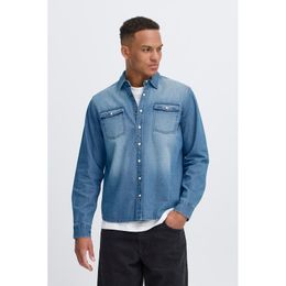 Blend Herren Langarmhemd &raquo;BHDARGO Shirt PP NOOS&laquo; Regular Fit, aus Baumwolle, mit Knopfleiste, pflegeleicht S, N-Gr