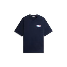Tommy Hilfiger Big & Tall Tommy Hilfiger Big & Tall Herren T-Shirt &raquo;BT-BACK FLAG GRPHIC&laquo; mit R&uuml;ckenprint, normale Passform blau 5XL