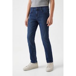 s.Oliver Junior Jungen s.Oliver Junior Regular-fit-Jeans mit Taschen blau 152, N-Gr