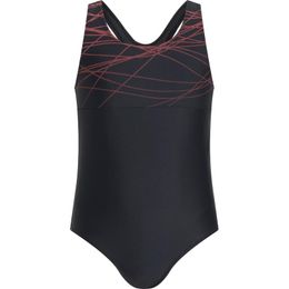 McKINLEY M&auml;dchen McKINLEY Badeanzug &raquo;M&Auml;.-SCHWIMMANZUG PAMELA G&laquo; sportlicher Stil, unifarbenes Design, aus Single-Jersey, Regular Fit schwarz 116, N-Gr