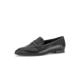 Gabor Herren Slipper Blockabsatz, Schl&uuml;pfschuh mit modischem Zierriegel, Weite G (=weit) 40,5