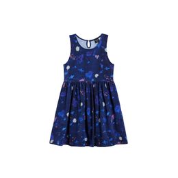 Desigual Kleid M&auml;dchen Gr&ouml;&szlig;e 98/104 blau / dunkelblau / mint / pink