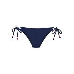 s.Oliver Damen s.Oliver Bikini-Hose &raquo;Beverly&laquo; mit kontrastfarbigen Zierringen blau 40, N-Gr