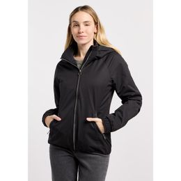 Ragwear Damen Outdoorjacke &raquo;DIZZIE&laquo; mit Kapuze Wasserabweisend mit Kordelzug am Saum und Rei&szlig;verschlusstaschen M