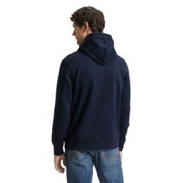 Tom Tailor Herren Tom Tailor Hoodie, mit Logo Stickerei blau XL