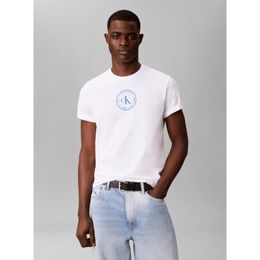 Calvin Klein Jeans Herren T-Shirt &raquo;GRAPHIC TEE&laquo; Regular fit, Druck wei&szlig; S