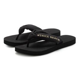 Venice Beach Damen Badezehentrenner &raquo;Badeschuhe, Badelatsche, Flip Flop, Sandale, Pantolette, Sommerschuhe&laquo; NEU Zehentrenner mit wasserabweisender und