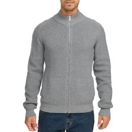 INDICODE Herren Strickjacke &raquo;INEmil Cardigan&laquo; grau L