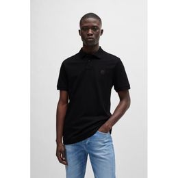 BOSS Orange Herren BOSS Orange Poloshirt &raquo;Passenger Regular Fit&laquo; Classic Stretch Pique Polo, pflegeleicht, Baumwolle mit Elasthan schwarz S