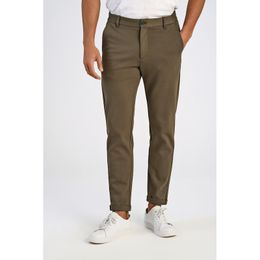 LINDBERGH Herren LINDBERGH Stoffhose mit Stretch braun M, N-Gr