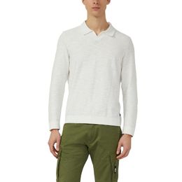s.Oliver Herren s.Oliver Strickpullover mit Polokragen wei&szlig; XL