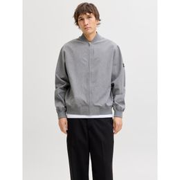 Jack & Jones Jack & Jones Herren Bomberjacke &raquo;JPRBLAASPEN BOMBER JACKET LN&laquo; grau XL