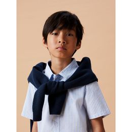 name it Jungen Kurzarmhemd &raquo;NKMNEWSA SS SHIRT NOOS&laquo; Baumwolle, normal geschnitten wei&szlig; 92, N-Gr