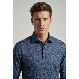 OLYMP Herren OLYMP Langarmhemd &raquo;No. 6&laquo; Businesshemd, super slim, New York Kentkragen blau 38, N-Gr