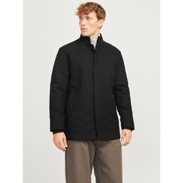 Jack & Jones Jack & Jones Damen Wolljacke &raquo;JJEHARRISON WOOL JACKET SN&laquo; Materialmix, regular fit schwarz M