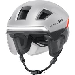 Abus Fahrradhelm &raquo;HYP-E ACE&laquo; silber S Kopfumfang: 51cm - 55cm Fahrradhelm