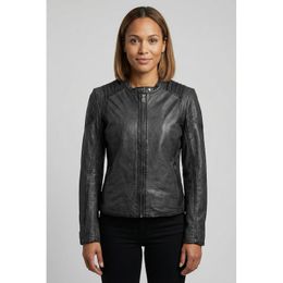 Mauritius Damen Lederjacke &raquo;MWGionna&laquo; mit Bikerkragen XXXL(46) Trachtenmode