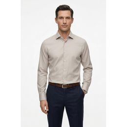 BOSS Herren BOSS Businesshemd &raquo;HANK&laquo; Slim-Fit, aus funktionalem Stretch-Twill, Kentkragen 41, N-Gr