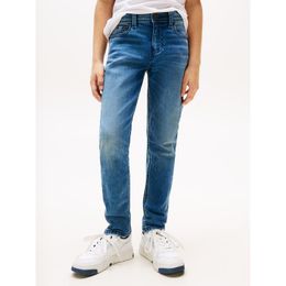 Tommy Hilfiger Jungen Slim-fit-Jeans &raquo;SCANTON VINTAGE DENIM&laquo; f&uuml;r Kinder bis 16 Jahre, n cooler Waschungi blau 3 (98), N-Gr