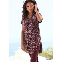 Beachtime By Lascana Damen Beachtime by Lascana Longshirt aus Materialmix 44/46