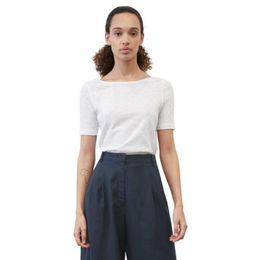 Marc O'Polo Marc O'polo Damen Marc O'Polo T-Shirt &raquo;T-shirt, short-sleeve, boat-neck&laquo; wei&szlig; S