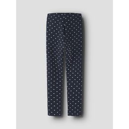name it Kinder Leggings &raquo;NKFDAVINA AOP SWE LEGGING BRU NOOS&laquo; mit Stretch, regular fit, angeraute Innenseite 104, N-Gr