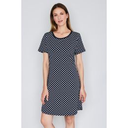 JOOP! Damen JOOP! Nachthemd &raquo;Cosy&laquo; Ohne Taschen mit Cornflower-Alloverprint blau 38, N-Gr
