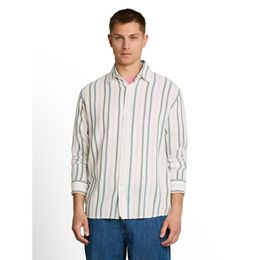 Tom Tailor Denim Herren Tom Tailor Denim Langarmshirt mit Streifen Muster M