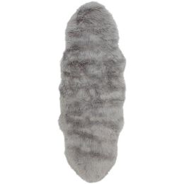 OTTO home Hochflor-Teppich &raquo;Valeria, Fellteppich, kuschelig, flauschig&laquo; fellf&ouml;rmig 60 mm H&ouml;he Kunstfell, weiche Teppiche, Wohnzimmer, Schlafzimmer, 