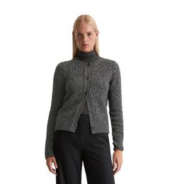 Marc O'Polo Marc O'polo Damen Marc O'Polo Cardigan slim fit, Wollmischung grau XL