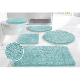 OTTO home Badematte &raquo;Inga, Badezimmer Teppich, Badvorleger&laquo; H&ouml;he 20 mm rutschhemmend beschichtet fu&szlig;bodenheizungsgeeignet schnell trocknend 