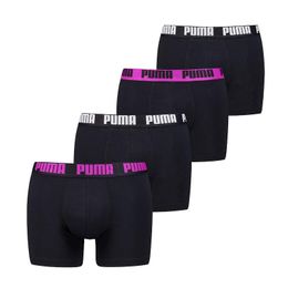 Puma Herren Puma Boxershorts &raquo;Puma MEN EVERYDAY BOXER 4P ECOM&laquo; Packung, 4er Pack, mit breitem Logo-Webbund L