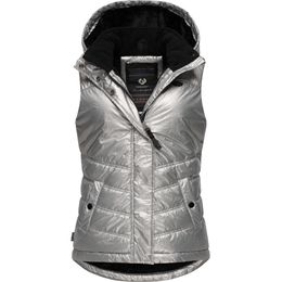 Ragwear Sportweste 'Hesty Bling' Damen Gr&ouml;&szlig;e XL silbergrau