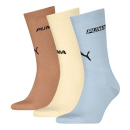 Puma Herren Puma Socken &raquo;Puma UNISEX LOGO STACKING CREW SOCK&laquo; 3 Paar bunt 43-46