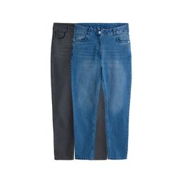 The Set Jeans Damen Gr&ouml;&szlig;e 37/38 blue denim / grey denim